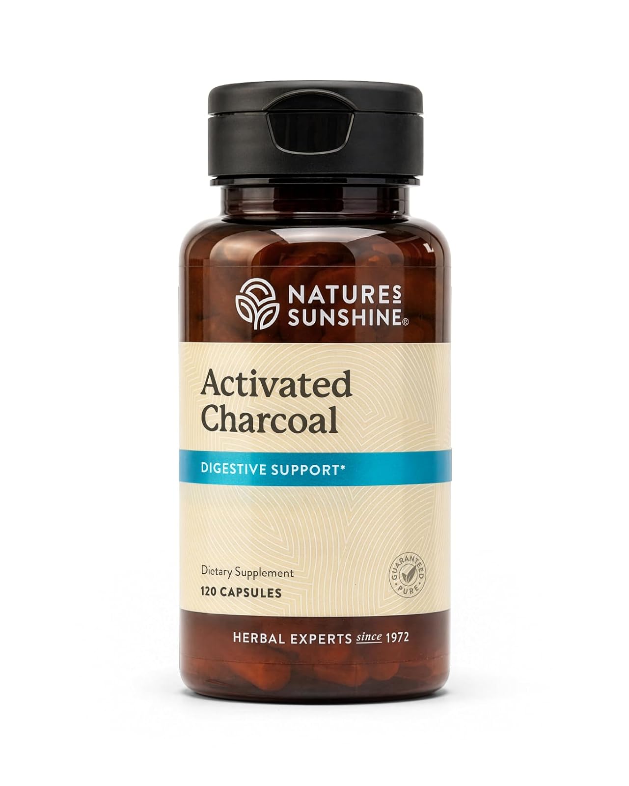Nature's Sunshine activated charcoal capsules