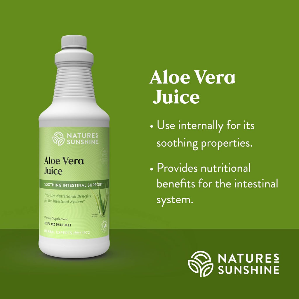 Nature's Sunshine aloe vera health tonic