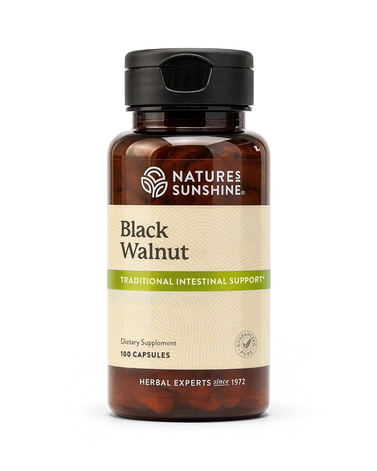 Nature's Sunshine black walnut capsules