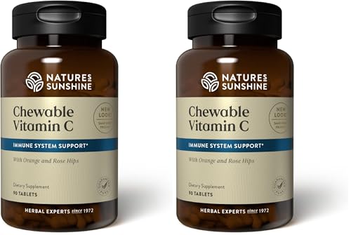 Nature's Sunshine chewable vitamin C tablets