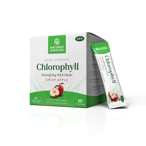 Nature's Sunshine chlorophyll stick packs