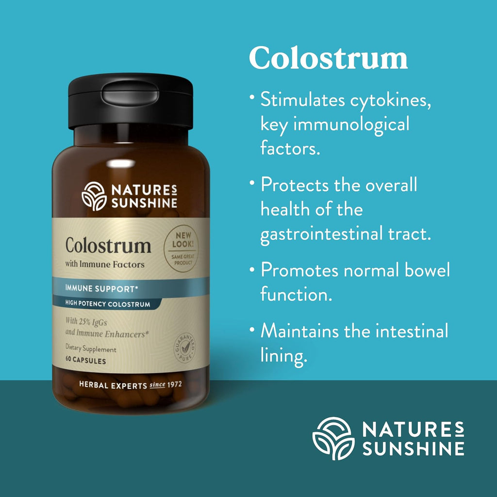 Nature's Sunshine colostrum for wellness