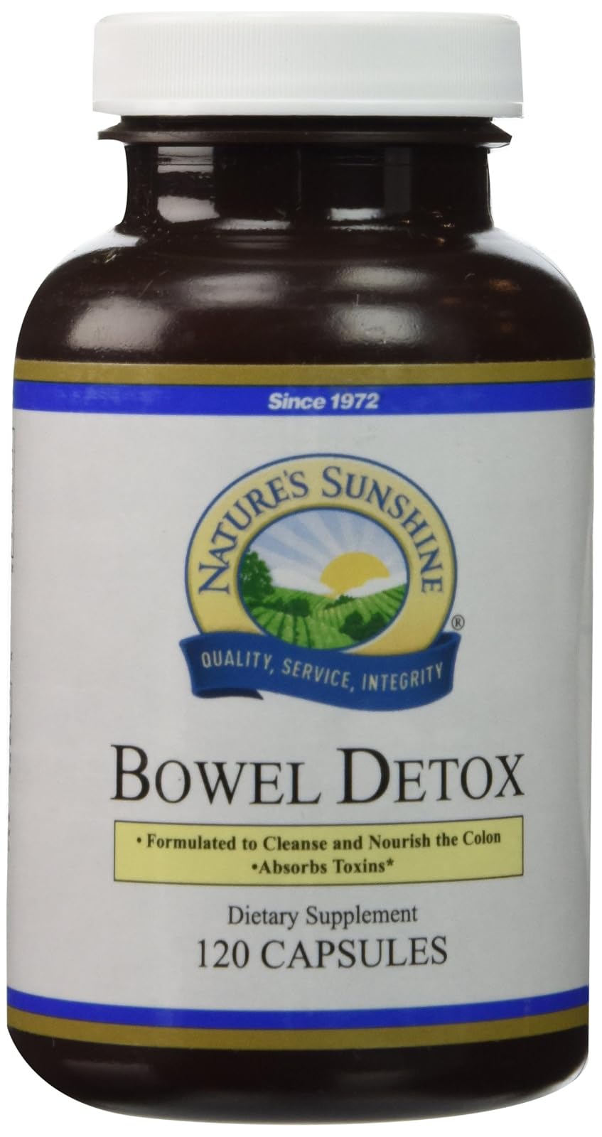 Nature's Sunshine detox tea capsules
