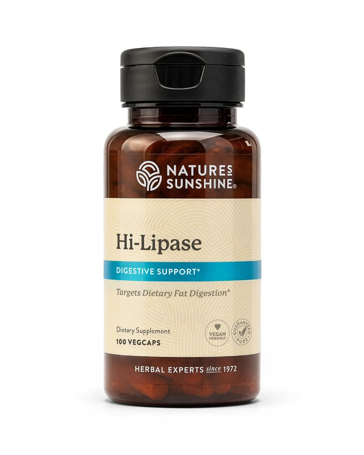 Nature's Sunshine digestive enzymes capsules