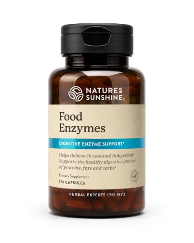 Nature's Sunshine digestive enzymes capsules