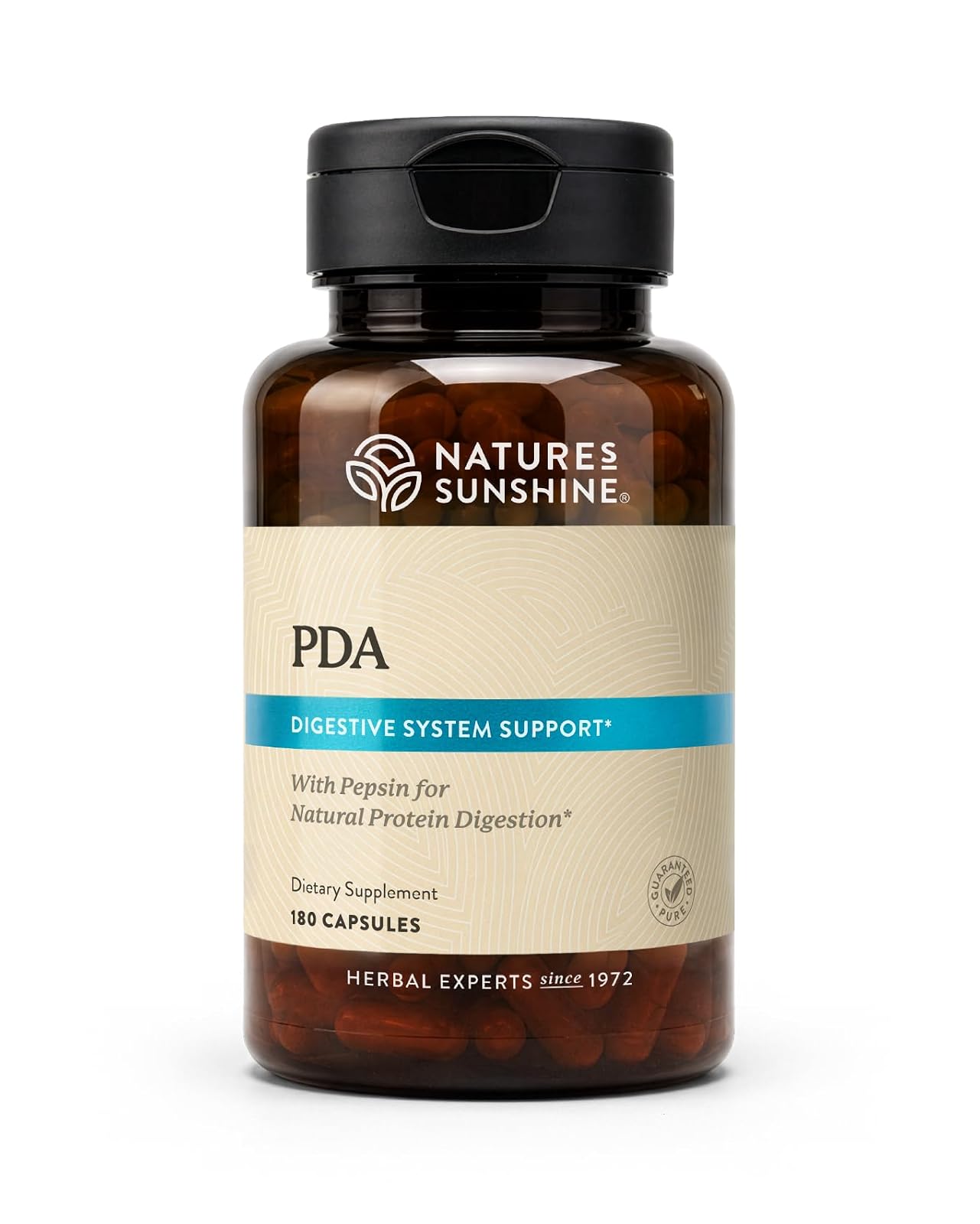 Nature's Sunshine digestive enzymes capsules