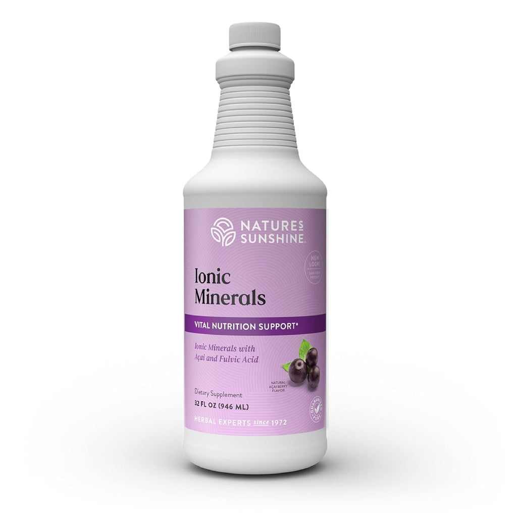 Nature's Sunshine ionic minerals benefits