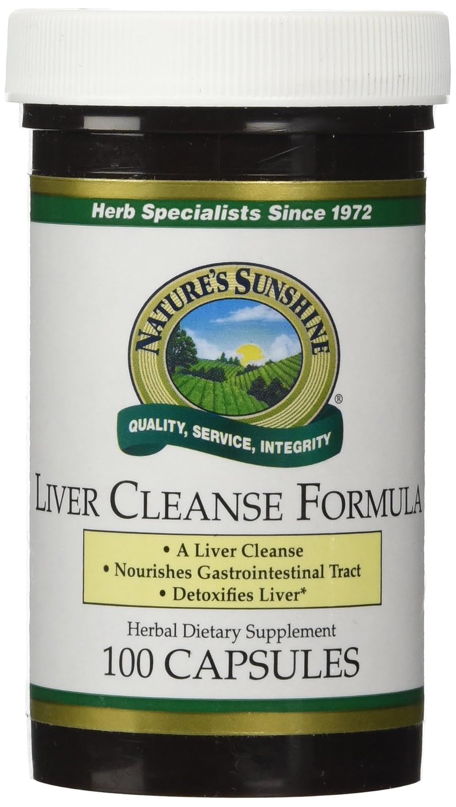 Nature's Sunshine liver cleanse capsules