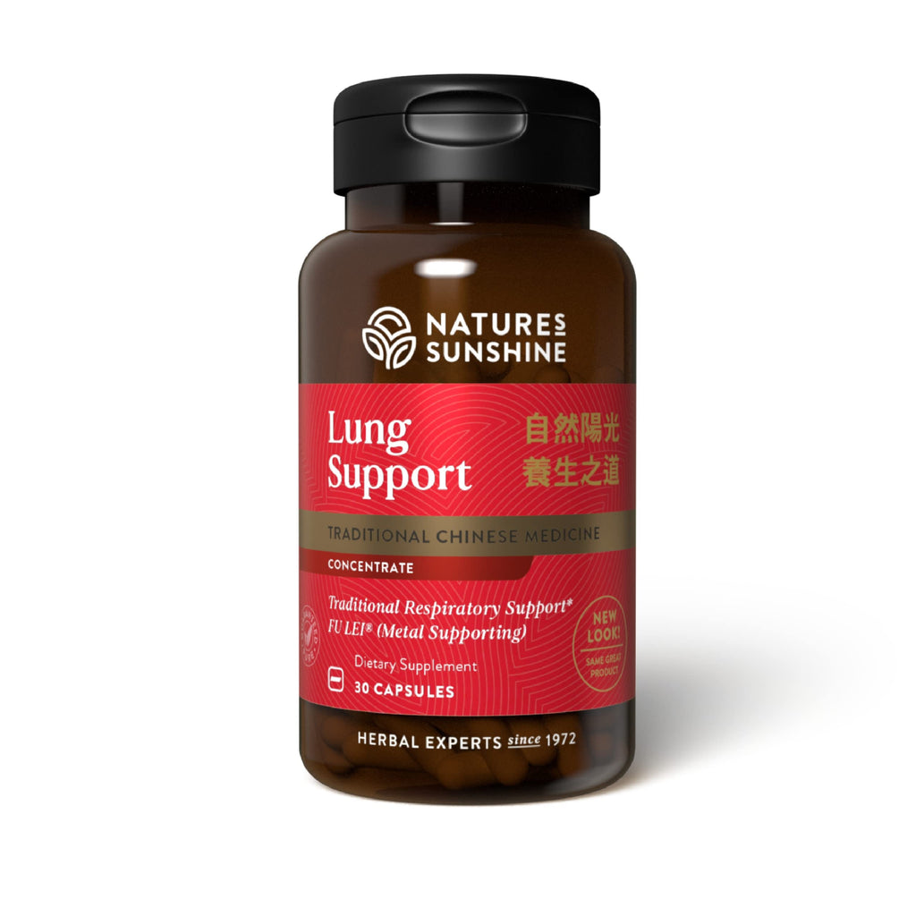 Nature's Sunshine lung support capsules