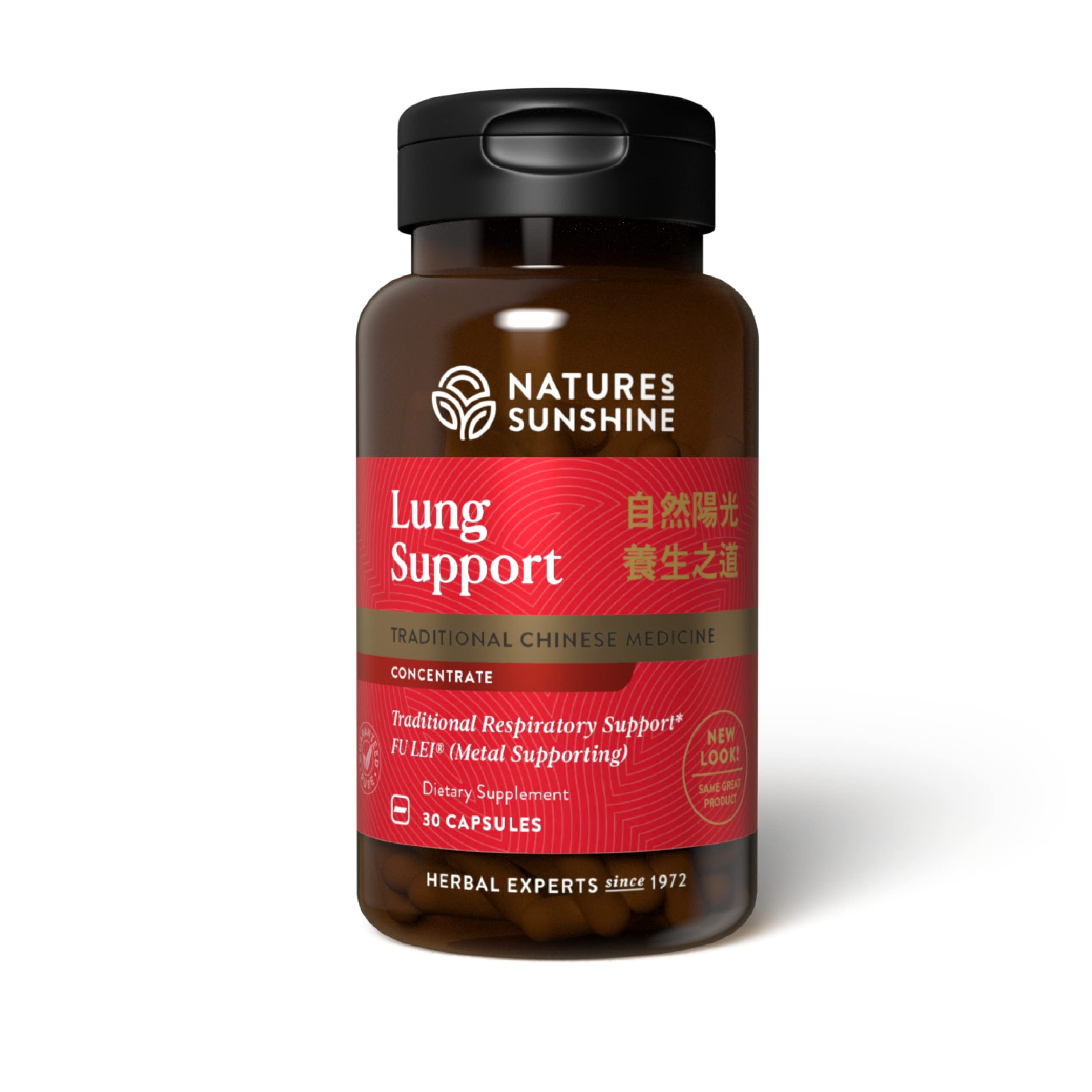 Nature's Sunshine lung support capsules