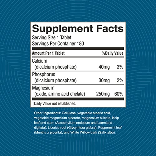 Nature's Sunshine magnesium for stress relief