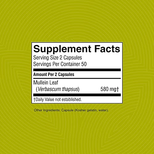 nature's sunshine mullein for immune support