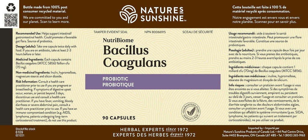 Nature's Sunshine probiotics for men