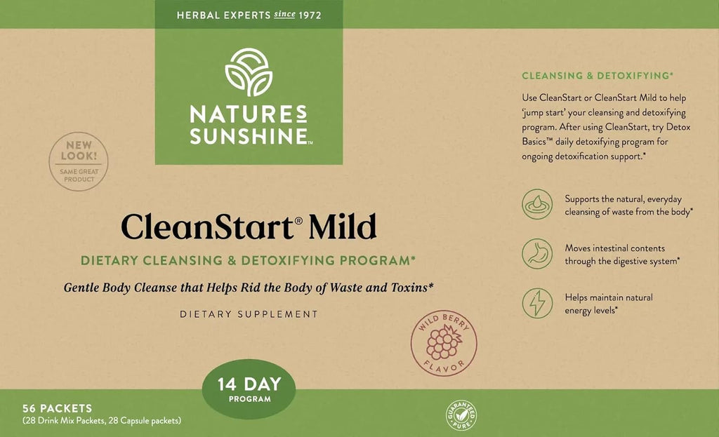 Nature's Sunshine tea for detoxification