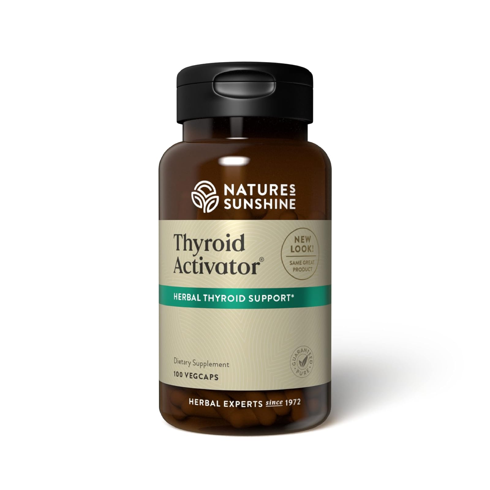 Nature's Sunshine thyroid activator capsules