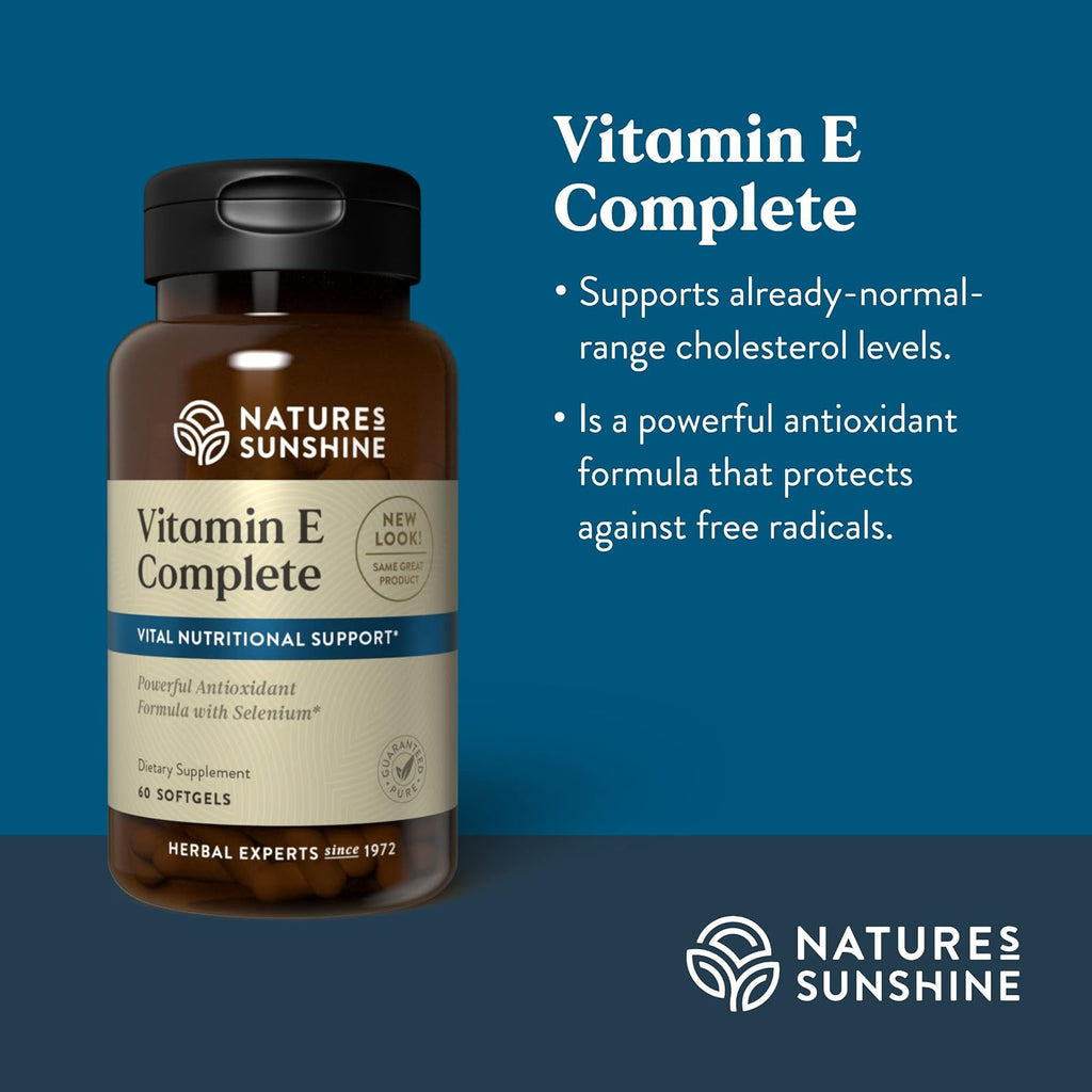 Nature's Sunshine vitamin e benefits