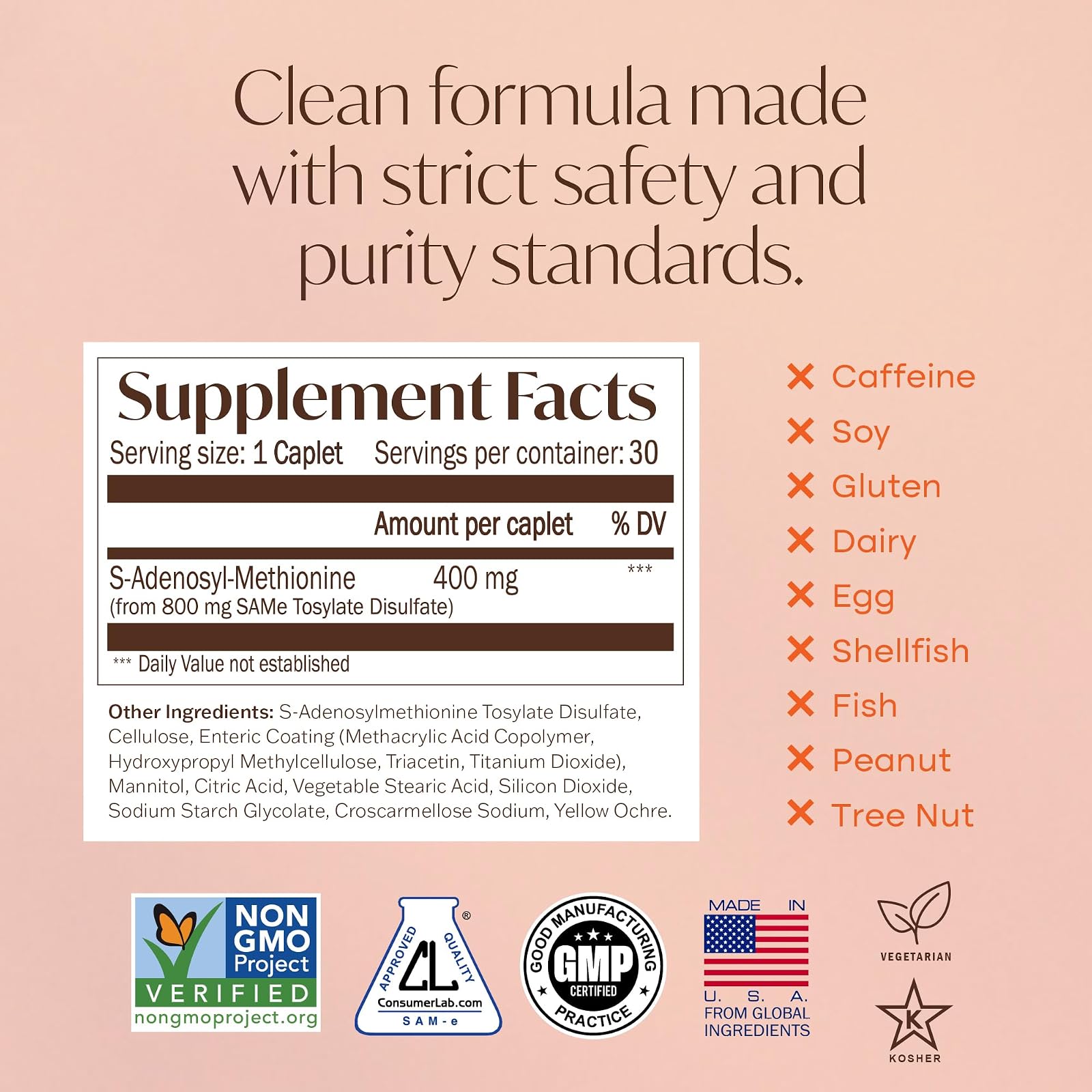 Nature's Trove SAM-e for women's health