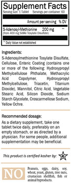 Nature's Trove SAM-e multivitamin for seniors
