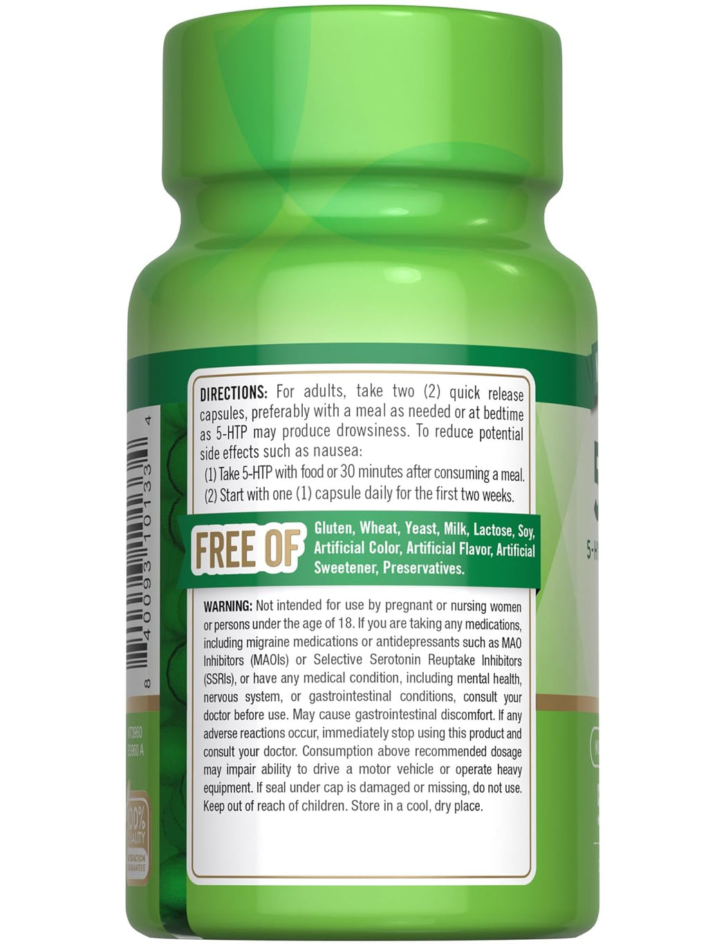 Nature's Truth 5-HTP for overall well-being