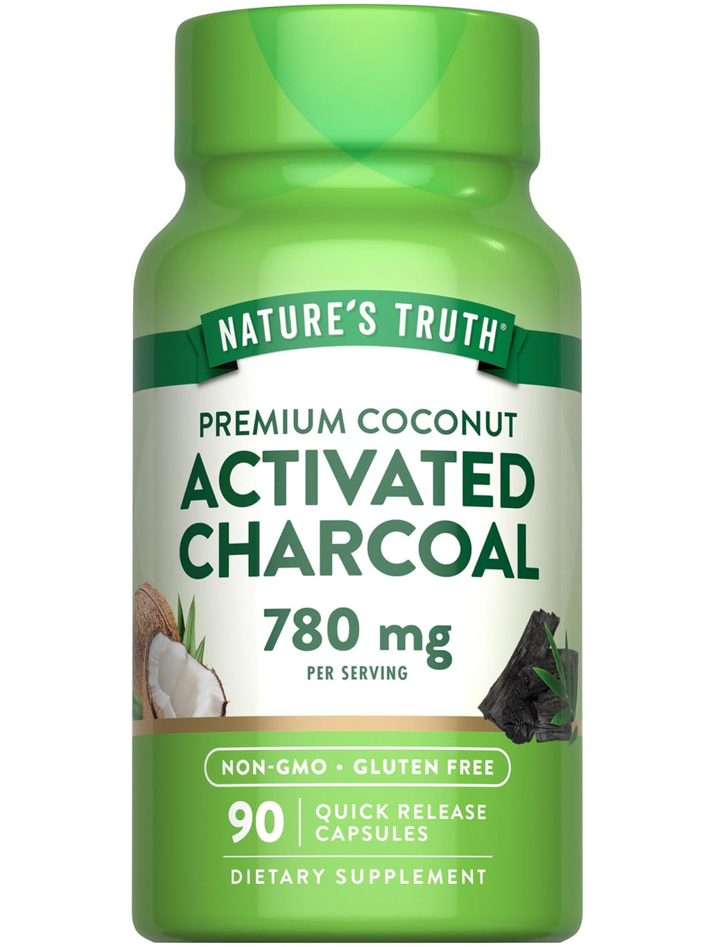 Nature's Truth activated charcoal capsules