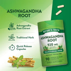 Nature's Truth Ashwagandha for overall wellness