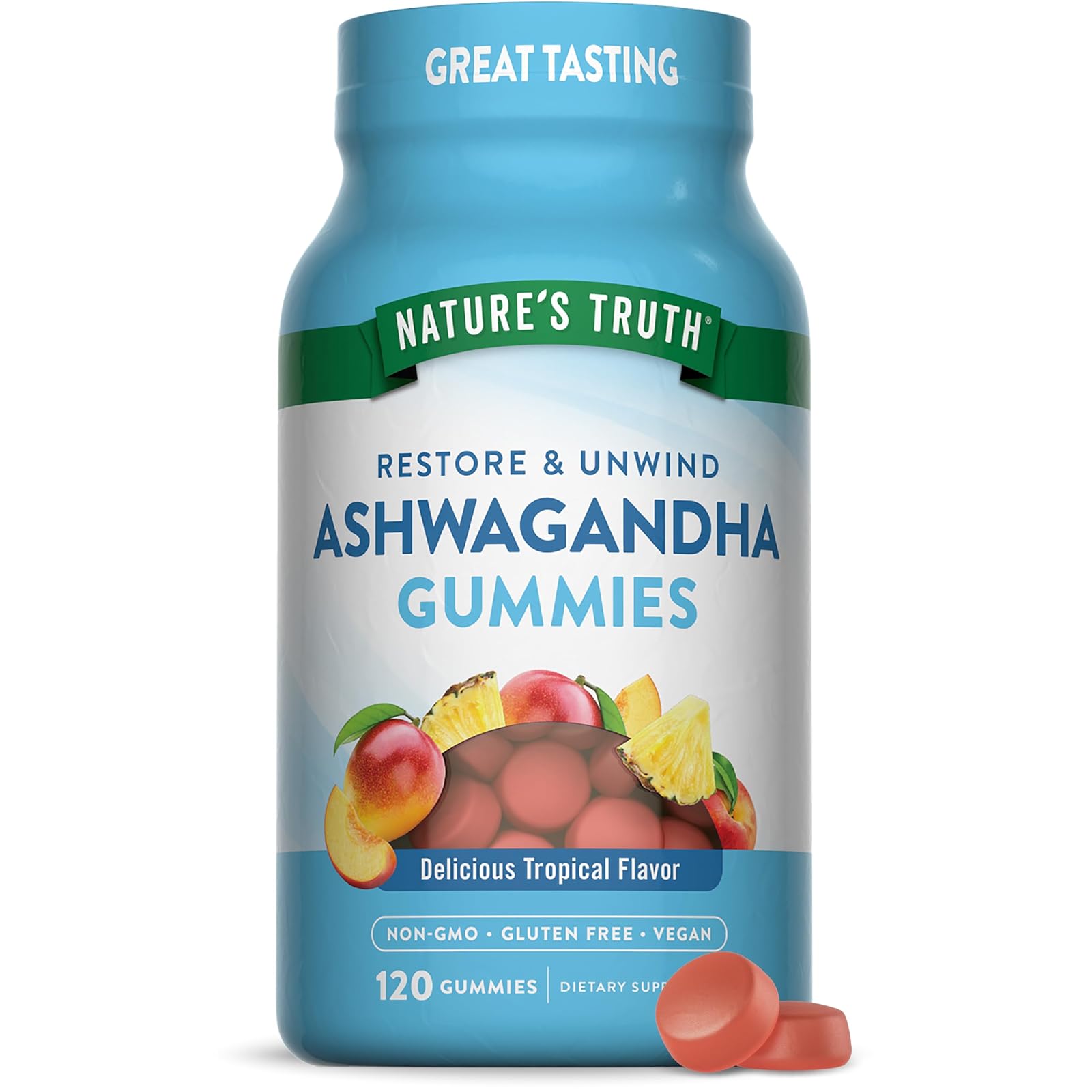 Nature's Truth ashwagandha gummies for stress relief