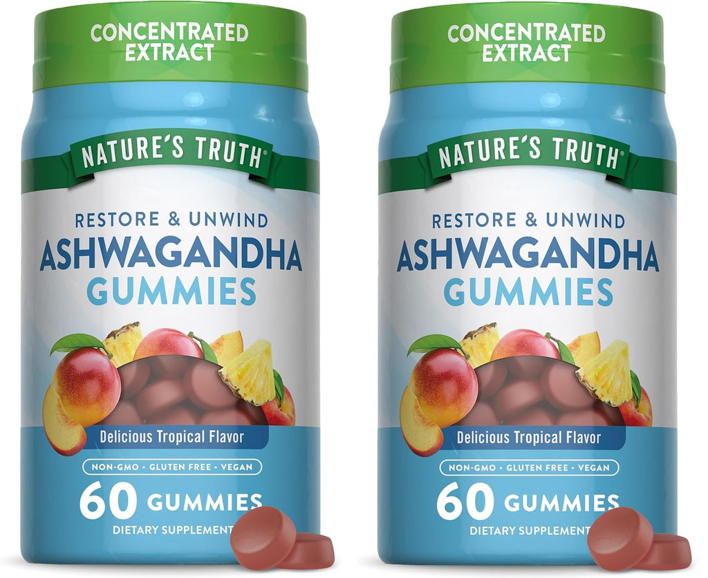 Nature's Truth ashwagandha gummies for stress relief