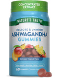 Nature's Truth ashwagandha gummies tropical flavour