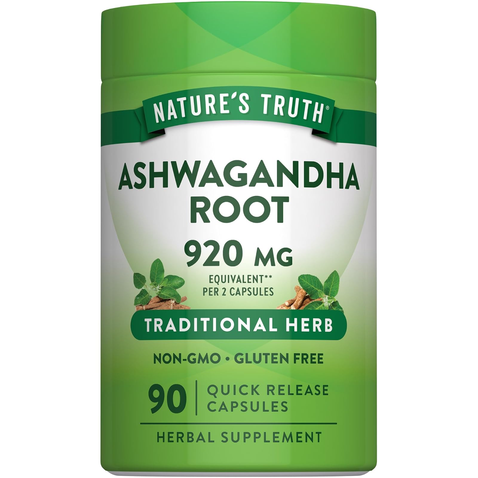 Nature's Truth Ashwagandha herbal supplement