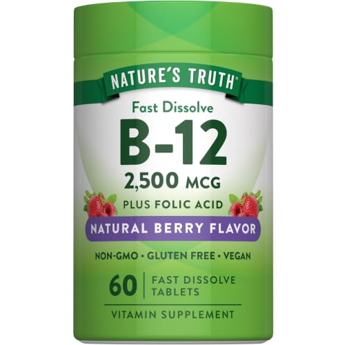 Nature's Truth B12 fast dissolve tablets