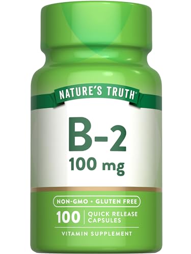 Nature's Truth B2 Vitamin capsules