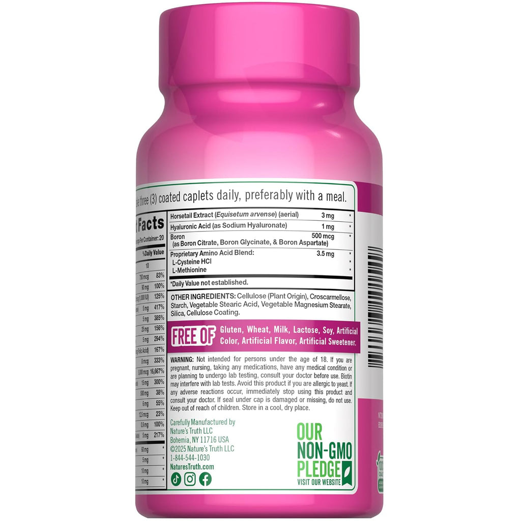 Nature's Truth beauty support caplets