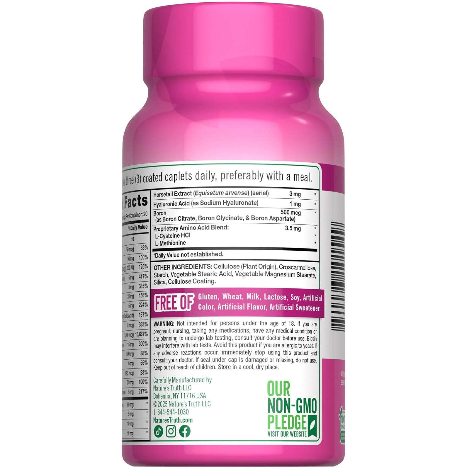 Nature's Truth beauty support caplets