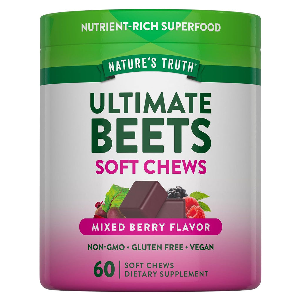 Nature's Truth beet root chews for energy