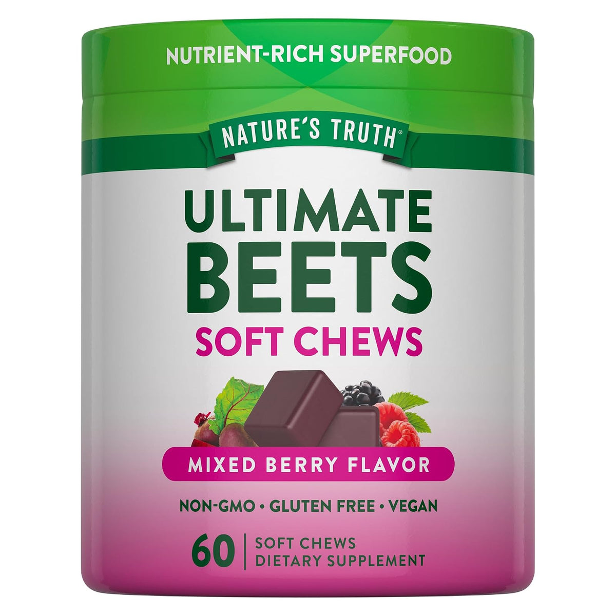 Nature's Truth beet root chews for energy