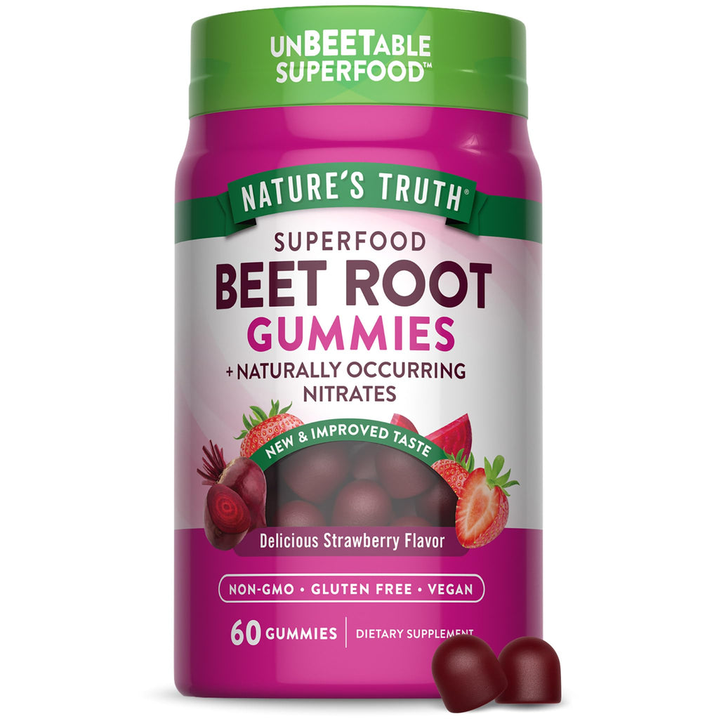 Nature's Truth beet root gummies for energy
