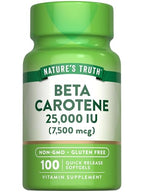 Nature's Truth Beta Carotene softgels