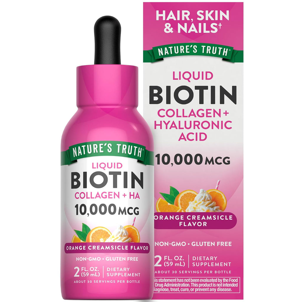 Nature's Truth biotin for healthy hair