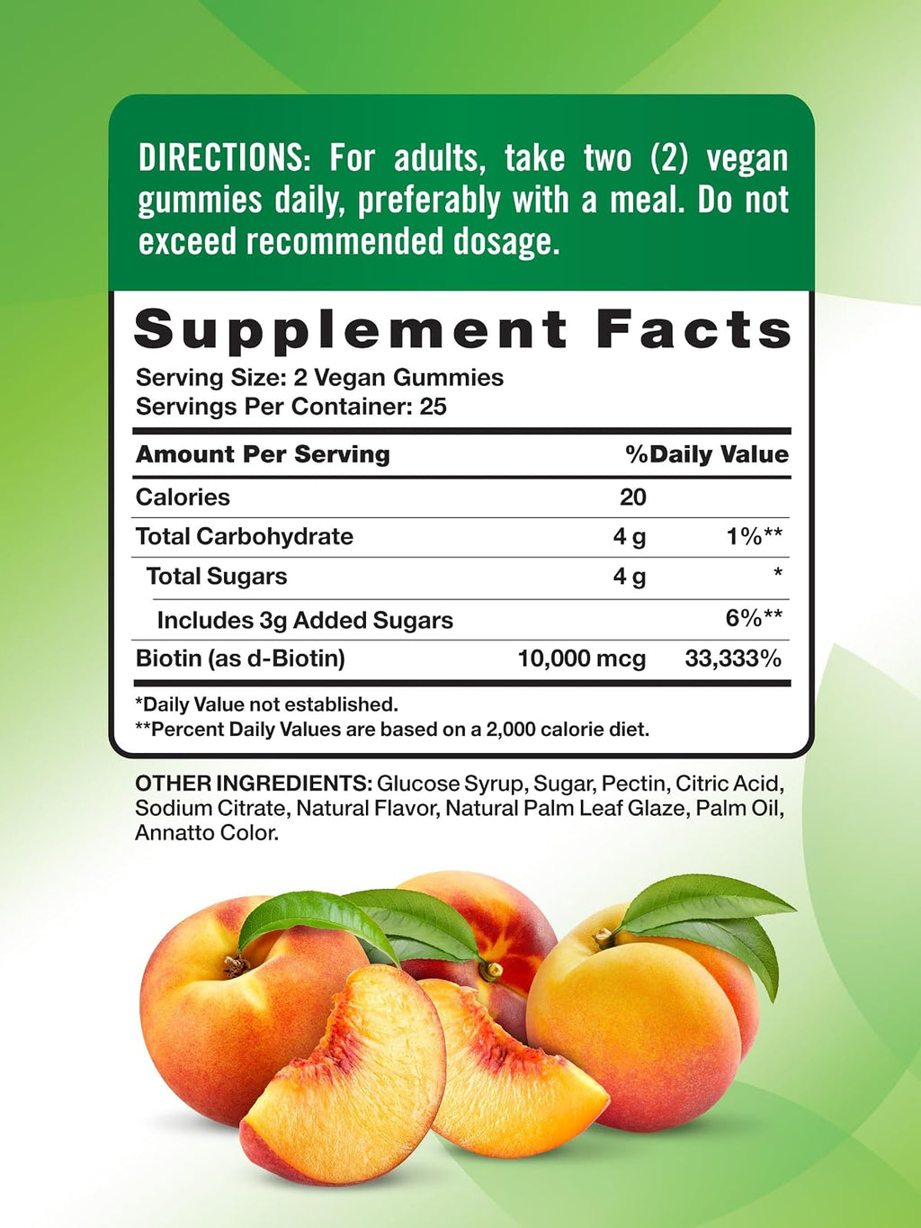 Nature's Truth biotin for nails