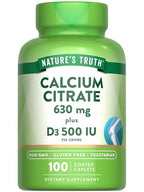 Nature's Truth calcium citrate supplement