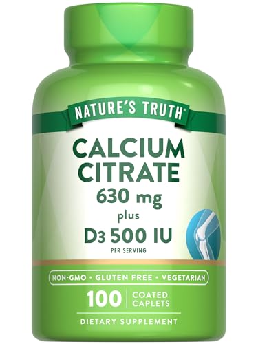 Nature's Truth calcium citrate supplement