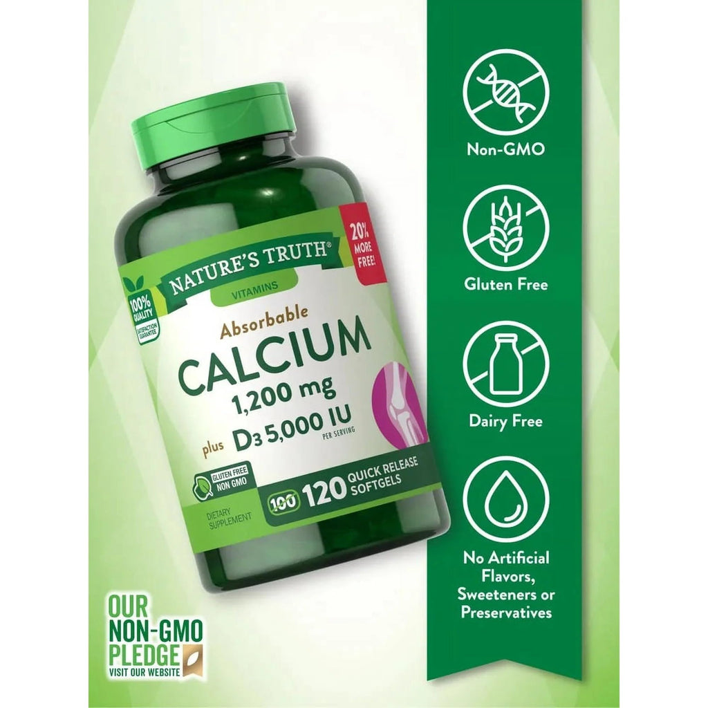 Nature's Truth calcium for immune support