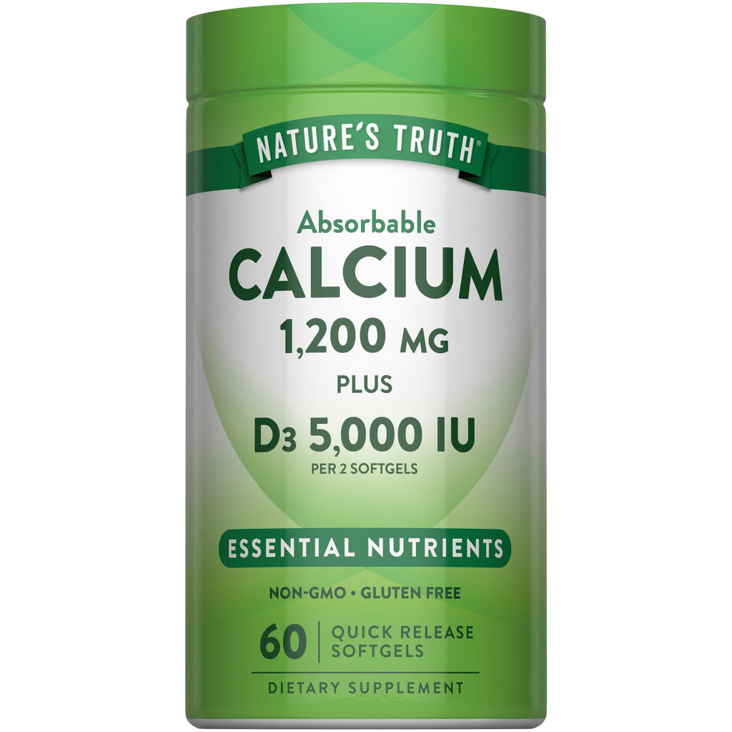 Nature's Truth calcium supplement for strong bones