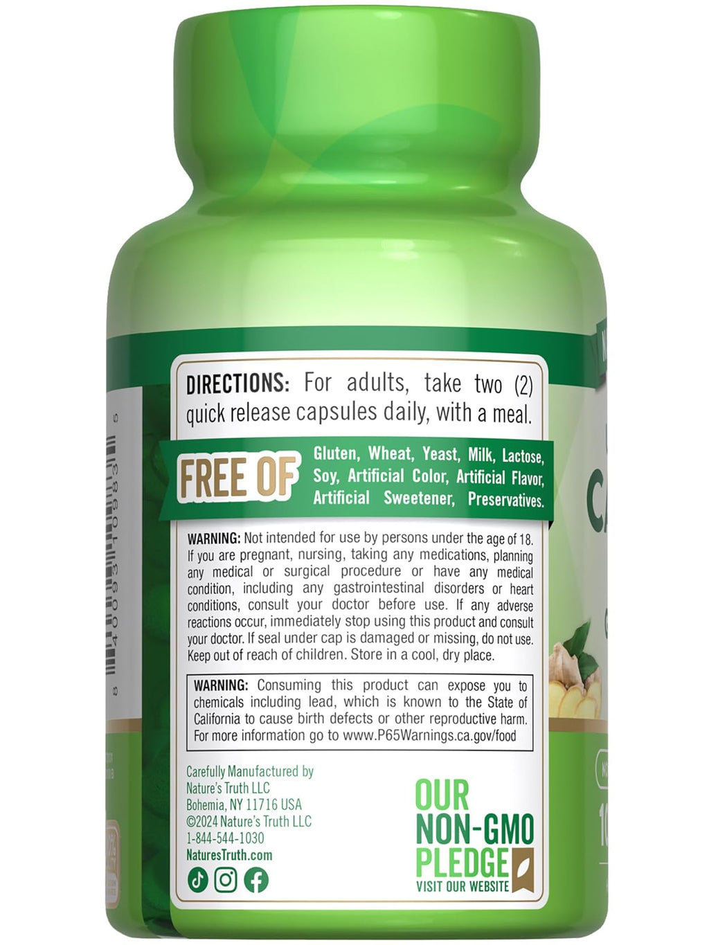 Nature's Truth cayenne for overall wellness