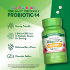 Nature's Truth chewable probiotic benefits