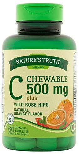 Nature's Truth chewable vitamin C tablets