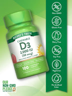 Nature's Truth chewable Vitamin D3 benefits