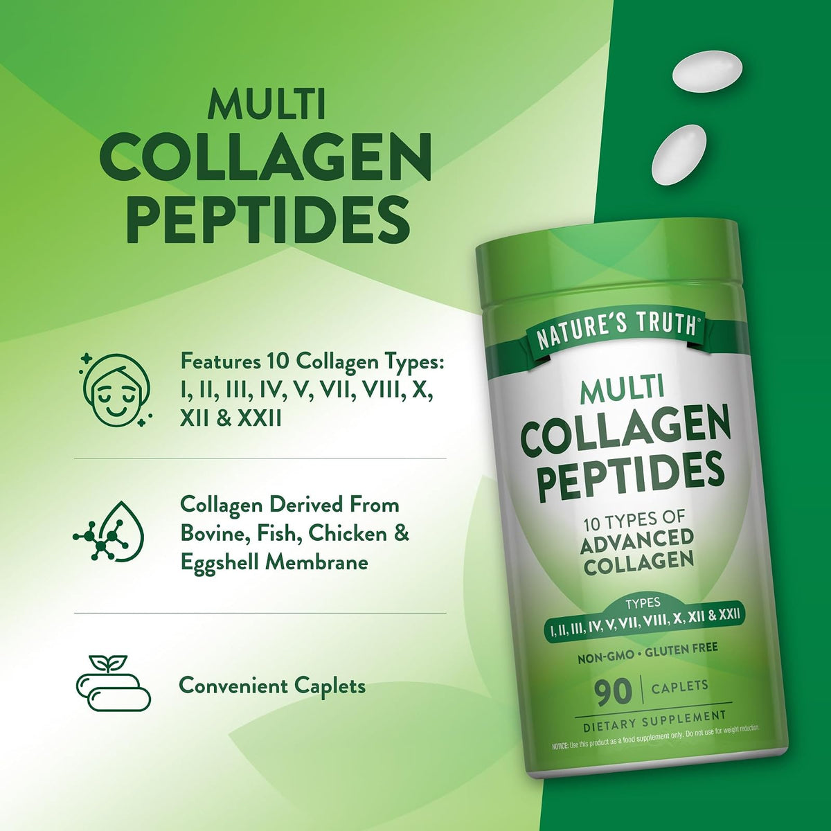 Nature's Truth collagen for hair growth