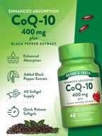 Nature's Truth CoQ10 antioxidant support