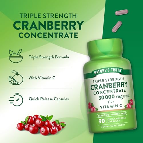 nature's truth cranberry extract benefits